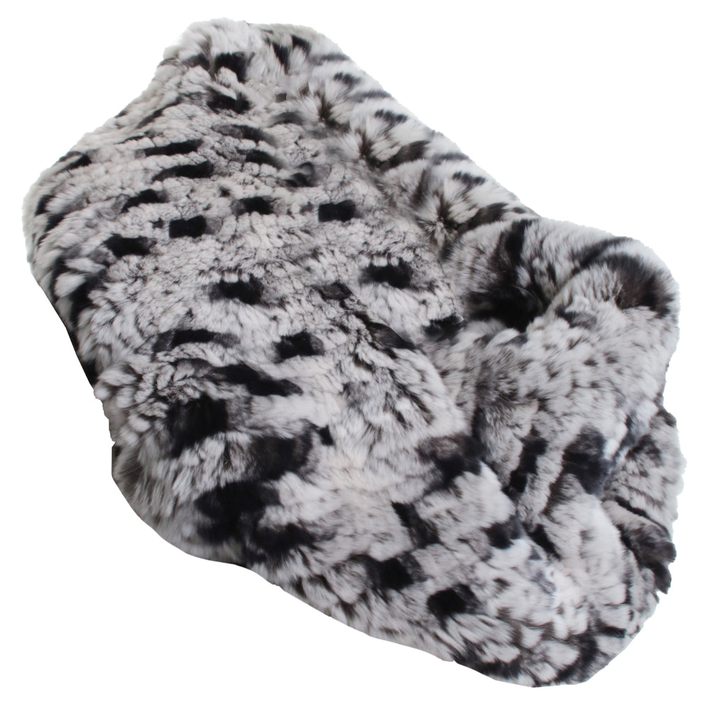 Rex Rabbit Large Funnel Stretchable Tip Dye Scarf – Lee Newman.com