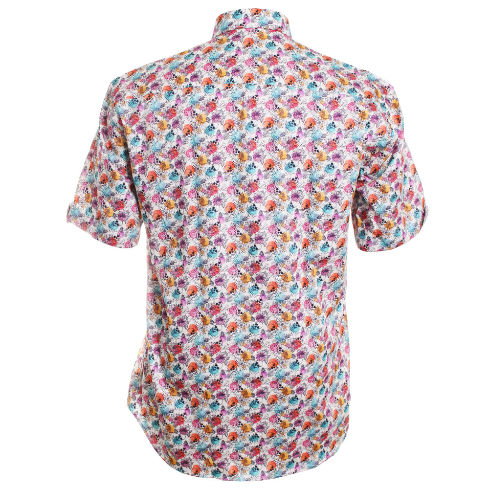 Galileo Floral Skull Dress Shirt – Lee Newman.com