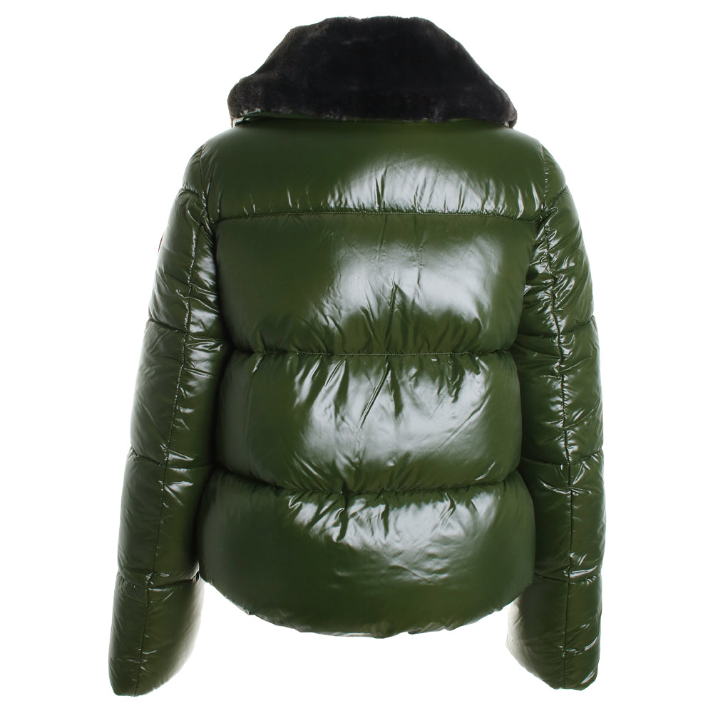 Moma Animal Free Puffer Jacket w/ Faux Fur Lining – Lee Newman.com